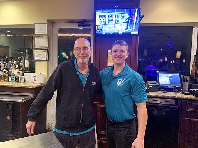 The friendly staff at Shuckers makes everyone feel like a regular, even if it's your first time through the door.
