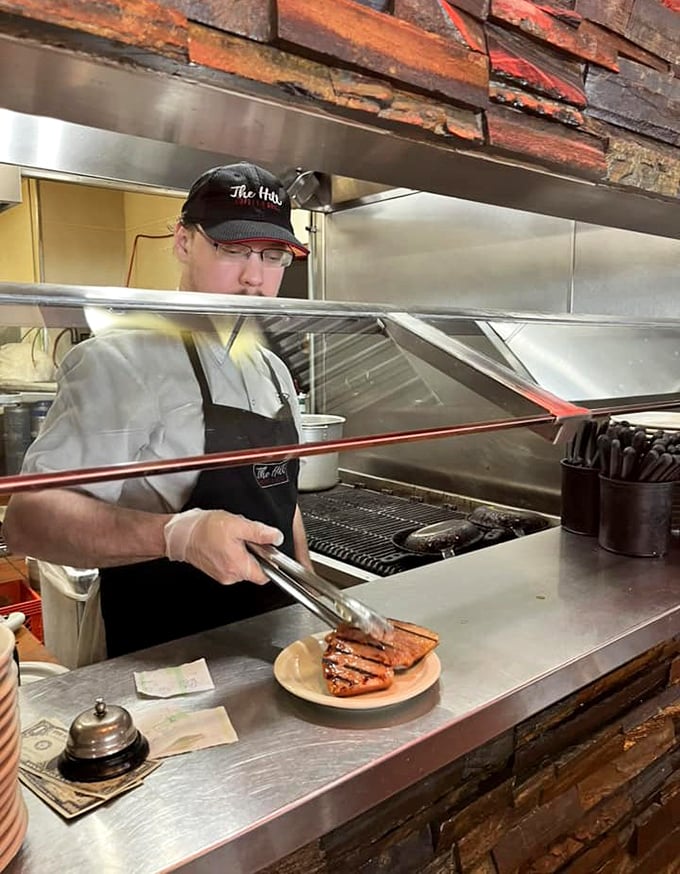 The unsung heroes of buffet excellence – the folks who keep the food fresh, hot, and ready for your inevitable second (or third) trip.