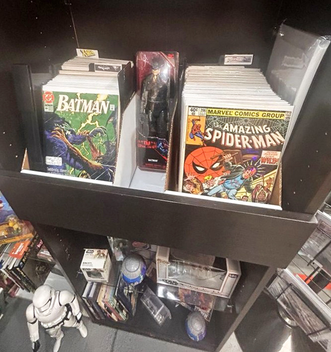 Holy collectibles, Batman! These vintage comics aren't just reading material—they're investments protected like the precious artifacts they are.