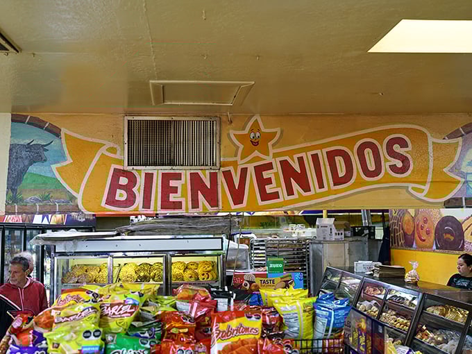The "Bienvenidos" isn't just a sign—it's a genuine invitation to step into a world where food is still made with tradition, pride, and recipes that predate food blogs.