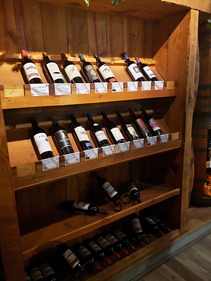Their wooden wine rack doesn't just hold bottles—it holds possibilities, from casual Tuesday night dinners to "we need to talk about something important" conversations.