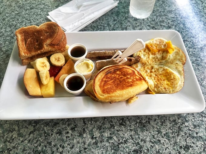 Beyond desserts, the shop offers a hearty breakfast that might just be the perfect excuse to have pie before noon.