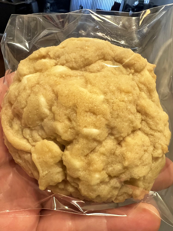 A cookie that doesn't need sprinkles or pretension—just honest-to-goodness butteriness waiting to be the perfect meal finale.