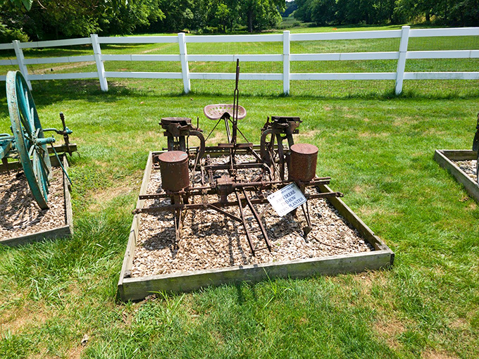 Farm equipment that doesn't require a user manual or software updates—just human power, ingenuity, and a connection to the earth.