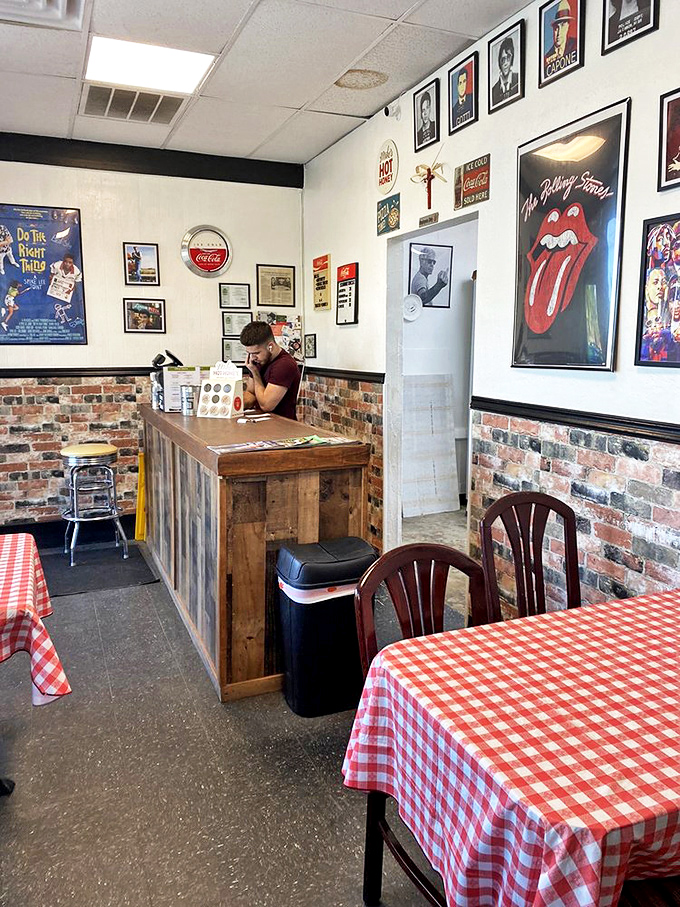 The ordering counter where dreams come true and decisions get deliciously difficult with so many tempting options.