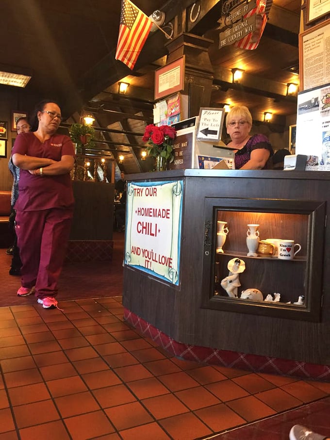 "Try our homemade chili" isn't just a suggestion, it's wisdom passed down through generations of comfort food connoisseurs.