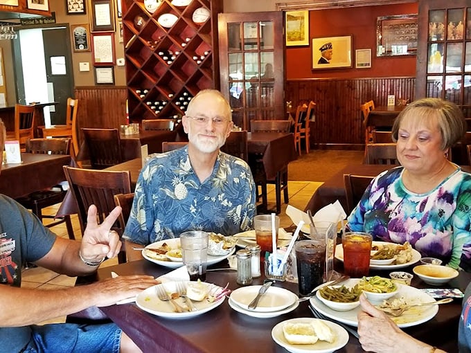The true measure of a great restaurant isn't just the food—it's the happy faces of diners creating memories around a shared table.