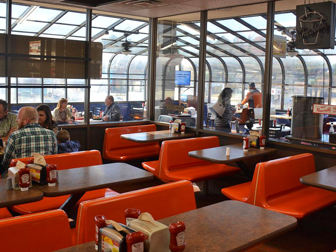 Those orange booths have witnessed first dates, family celebrations, and political deals—if they could talk, they'd tell you to order the a-plenty.