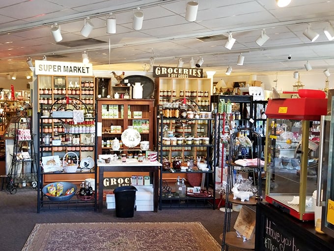 The "Super Market" section offers vintage grocery items that remind us when packaging was an art form all its own.