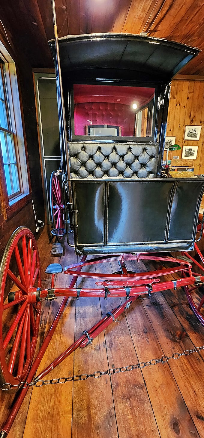 Before Uber, there was this—a luxurious carriage that turned heads on Marietta streets. The Victorian equivalent of a status symbol.