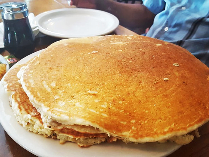 These pancakes don't just feed you—they challenge you. Bring friends, bring family, bring an appetite that means business.