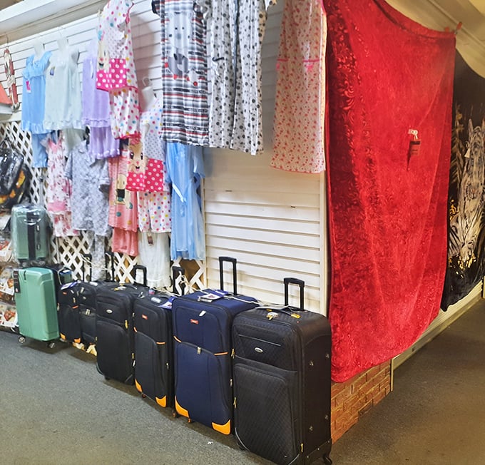 From weekend getaways to cross-country adventures, these suitcases stand ready for your next journey—nestled between sundresses and home decor.
