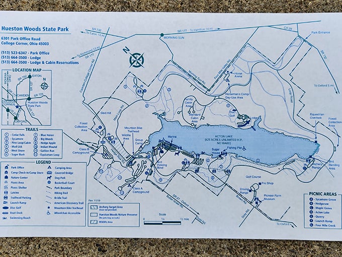 Adventure planning made easy with this detailed park map. Every trail, picnic spot, and hidden gem awaits your exploration.