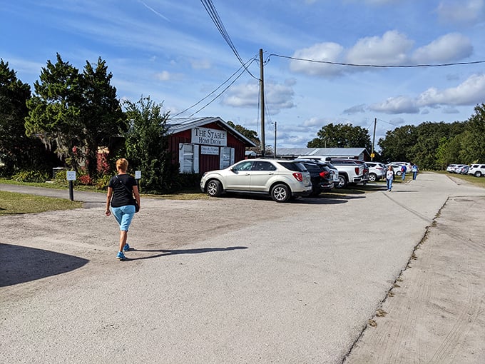 A full parking lot tells the story better than any review—when locals line up their cars at a restaurant, you know you've found the real deal.
