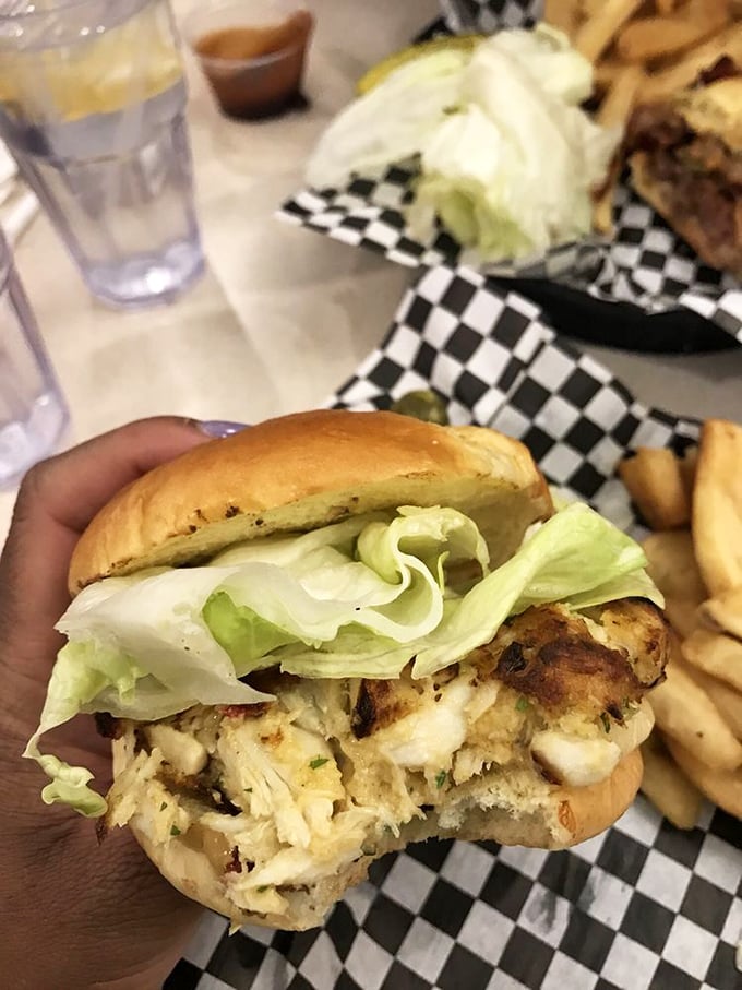 This isn't just a sandwich – it's a handheld masterpiece that proves lunch can be just as magical.