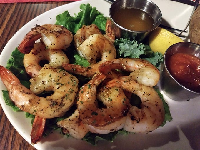 These shrimp haven't just been cocktailed—they've been dressed for the prom, seasoned perfectly, and served with dipping options for the indecisive.