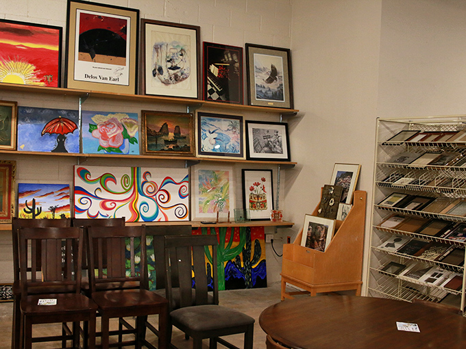 Wall art gallery that transforms "I could have painted that" into "I can't believe someone gave that away!"