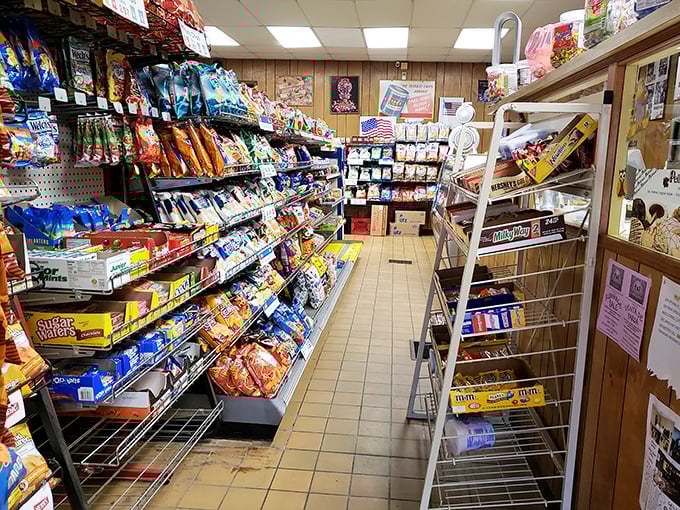 The snack aisle isn't just a convenience – it's a carefully curated collection of companions for your main event, offering options for every craving.
