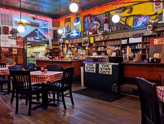 Where the magic happens – the counter where dreams of comfort food are fulfilled by staff who've perfected efficiency without sacrificing warmth.