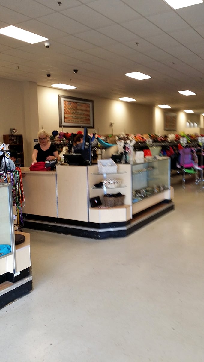 The checkout counter – final gateway between finding and keeping. Where treasures transform from "someone else's stuff" to "your new favorite thing."