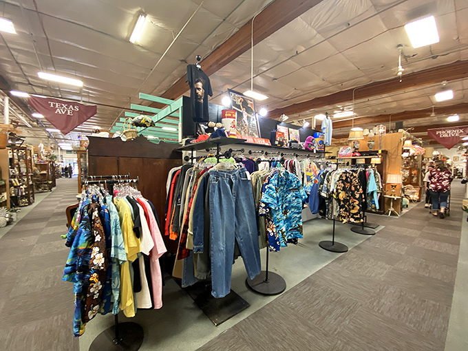 Vintage fashion waiting for its second act. These clothes weren't fast fashion—they were built to tell stories across generations.