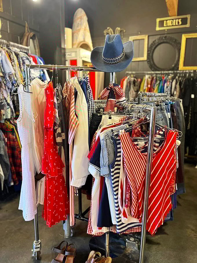 Vintage clothing that proves fashion cycles faster than your washing machine, with pieces cooler now than when they were first made.