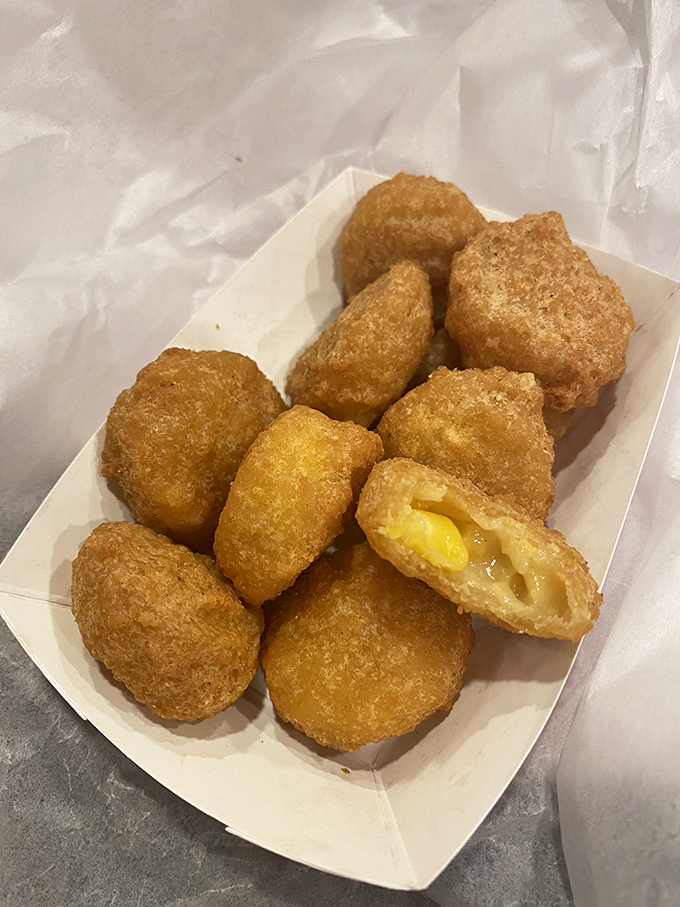 Corn nuggets—the unsung heroes of the appetizer world. Crispy outside, sweet and creamy inside, they're what hush puppies dream of becoming.