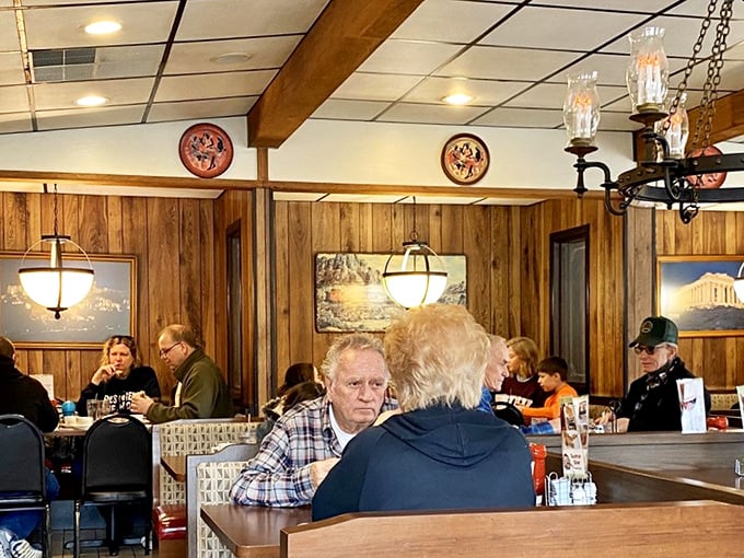 The true measure of a great diner isn't just the food – it's the community that gathers there, sharing conversations as essential as the coffee.