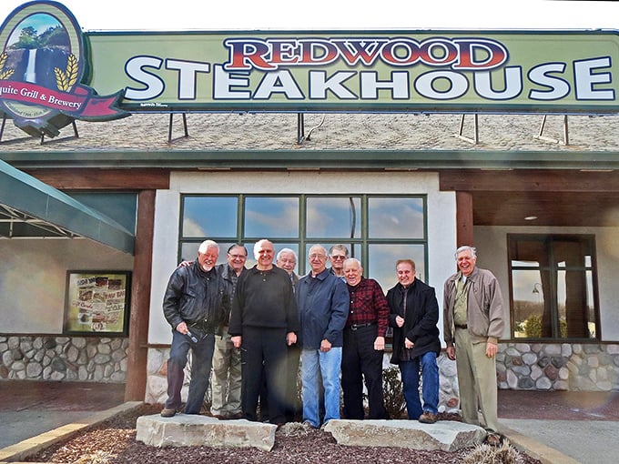 The entrance promises what awaits inside—a Michigan dining experience worth driving across the state to discover.
