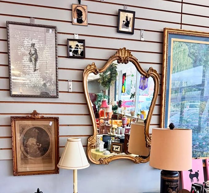 French-inspired elegance at thrift store prices—because your home deserves a touch of Parisian flair without the transatlantic flight.