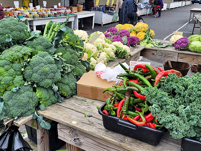 Garden-fresh Pennsylvania produce that makes grocery store vegetables look like they've been through an identity crisis.