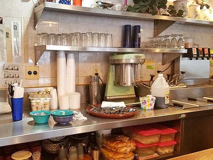Behind every great diner meal is a kitchen with well-worn equipment and the kind of organization that comes from years of service.