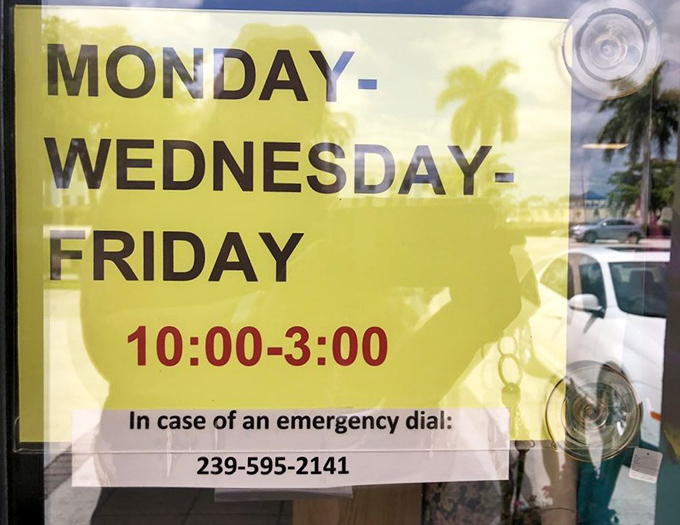 The hours may be limited, but the possibilities are endless. Plan your thrifting expedition accordingly – these treasures won't hunt themselves!