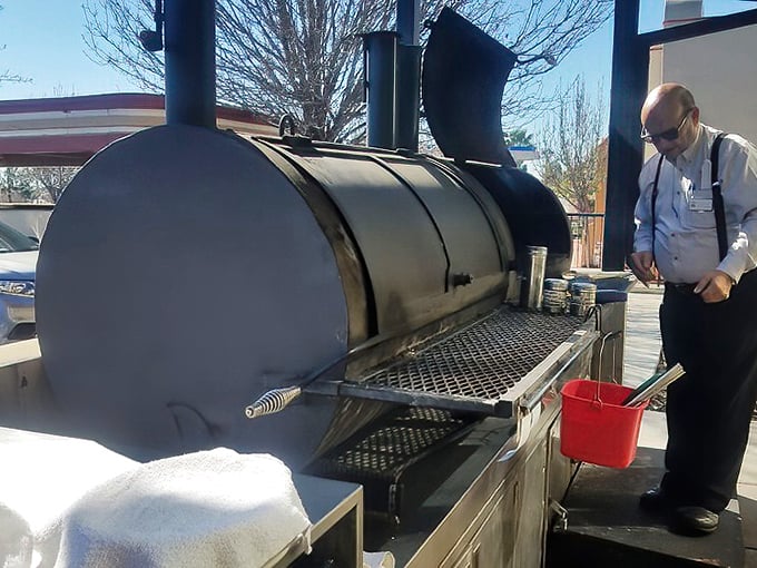That's not just a smoker—it's a flavor laboratory where patience and expertise transform ordinary meat into extraordinary barbecue memories.