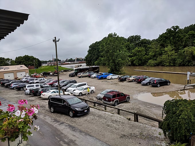The packed parking lot tells the real story—locals know where to find the good stuff. Follow the crowd to flavor town.