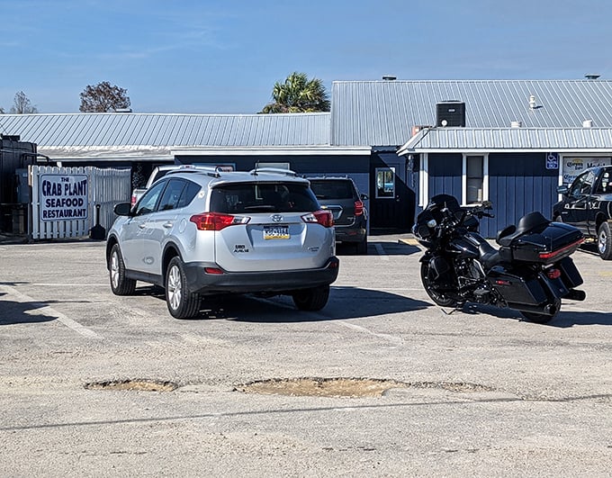 The parking lot might not impress, but those in the know recognize it as the gateway to some of Florida's finest seafood.