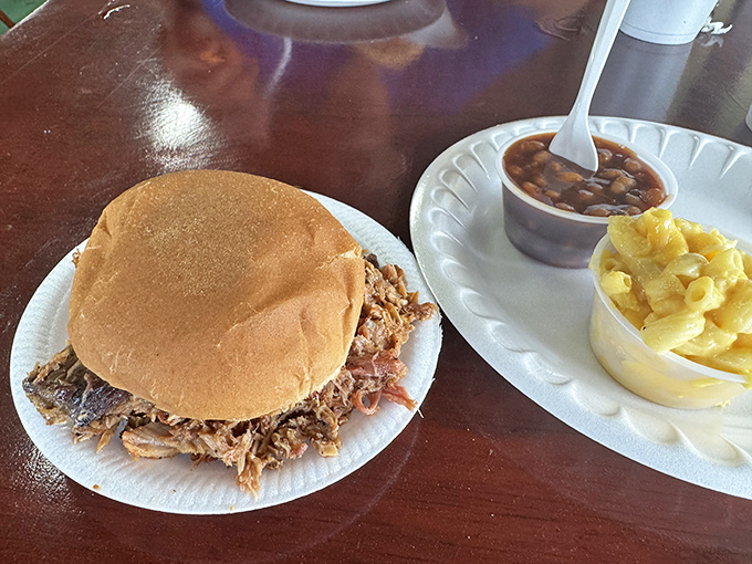 The pulled pork sandwich – so simple, so perfect, so likely to make you involuntarily close your eyes with each bite.