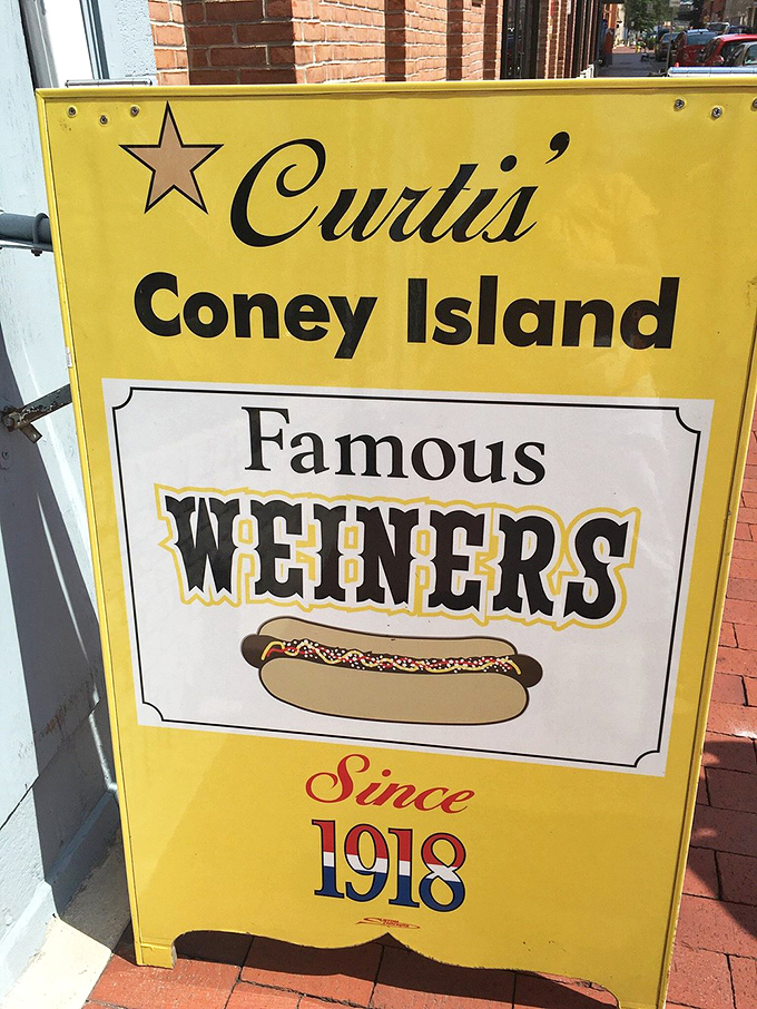 Bold signage announces what locals already know - this is where Cumberland comes for serious chili dogs.