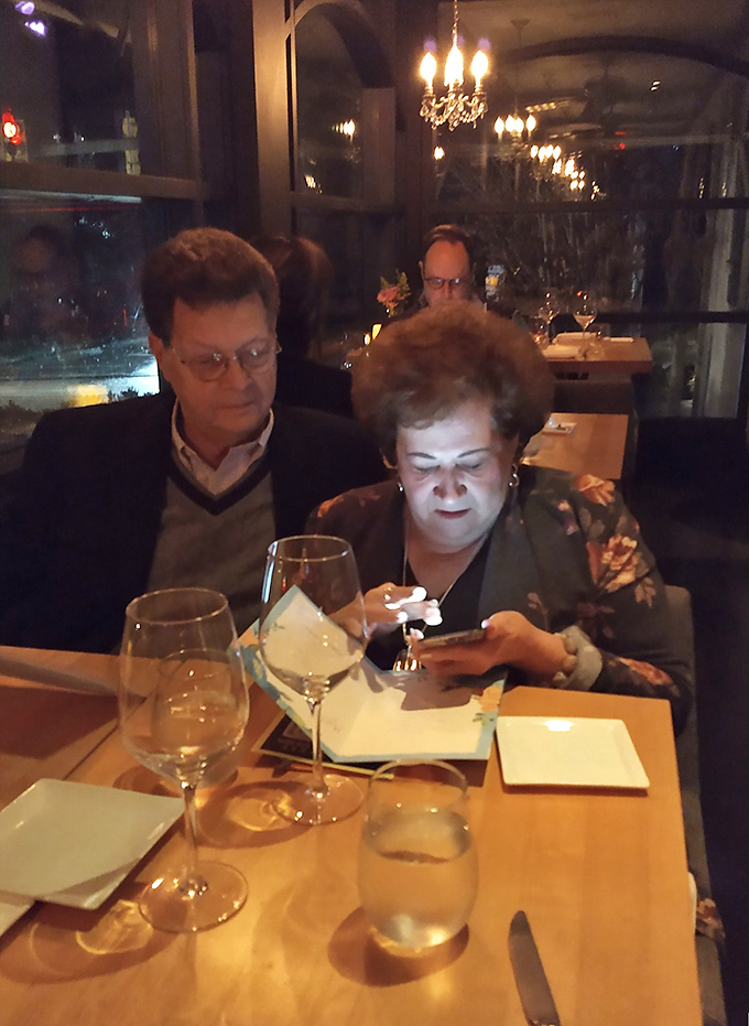 Even the most discerning diners become engrossed in Savona's menu—proof that great food demands our full attention, phones notwithstanding.