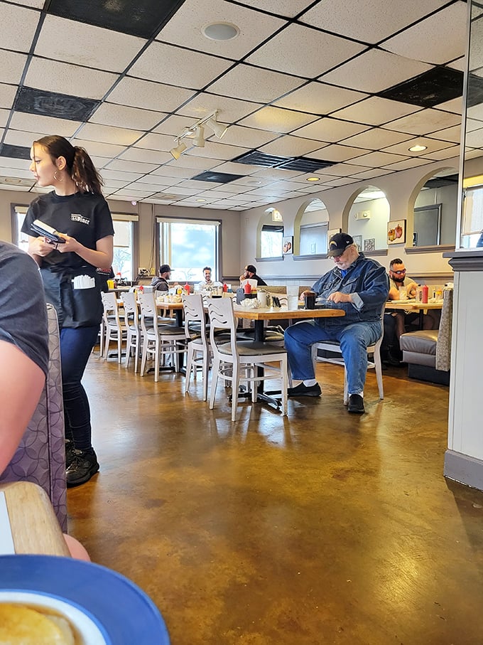 Friendly staff who understand that great service means being there when needed, invisible when not.