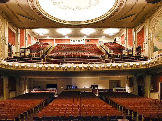 Inside the Palace Theatre, every seat offers a view of performances in surroundings so ornate you'll feel underdressed even in your Sunday best.
