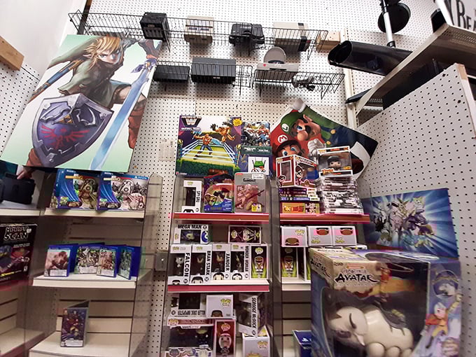 Nostalgia in plastic form—where beloved characters from Legend of Zelda to Mario wait patiently to join someone's collection or make a child's day.