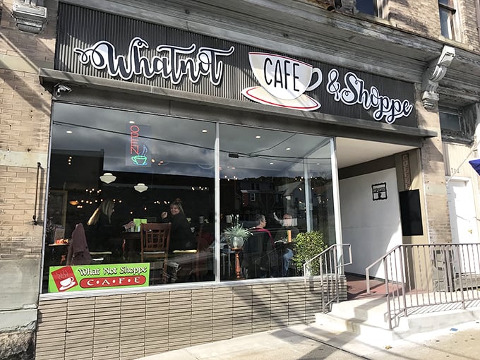 WhatNot Café serves up exactly what every downtown needs – a gathering spot where coffee comes with conversation and pastries with perspective.