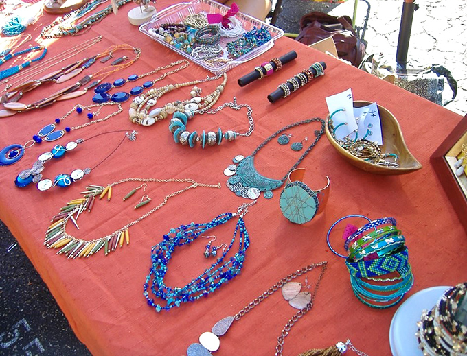 Jewelry artisans transform beads and metals into wearable art. That turquoise statement necklace isn't just an accessory—it's conversation starter with history.