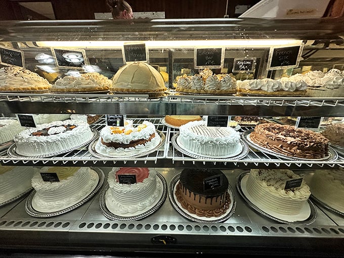 The bakery case – where willpower goes to die and "I'll just have a small piece" transforms into "I'll take one of each, please."