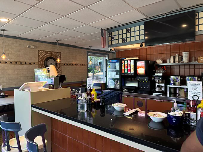 The beating heart of Barnside operations—where coffee flows freely and friendly banter is always on the house.
