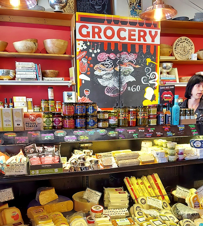 Gourmet grocery nirvana where imported treasures and local delights share shelf space. Warning: your pantry will get jealous.