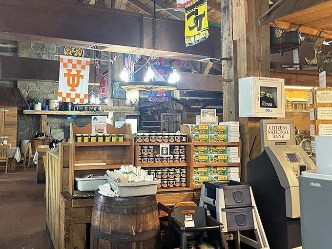 Local jams, syrups, and Tennessee memorabilia—souvenirs that taste infinitely better than a t-shirt ever could.