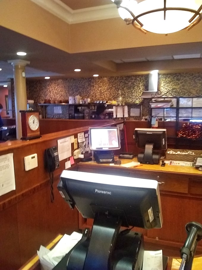 The command center of breakfast operations—where friendly faces greet you and pancake dreams become delicious reality.