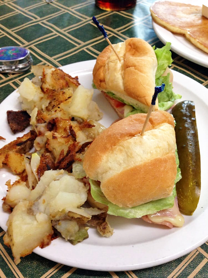 These sandwiches don't need fancy names or artisanal pretensions—just honest ingredients stacked between bread that knows its purpose in life.